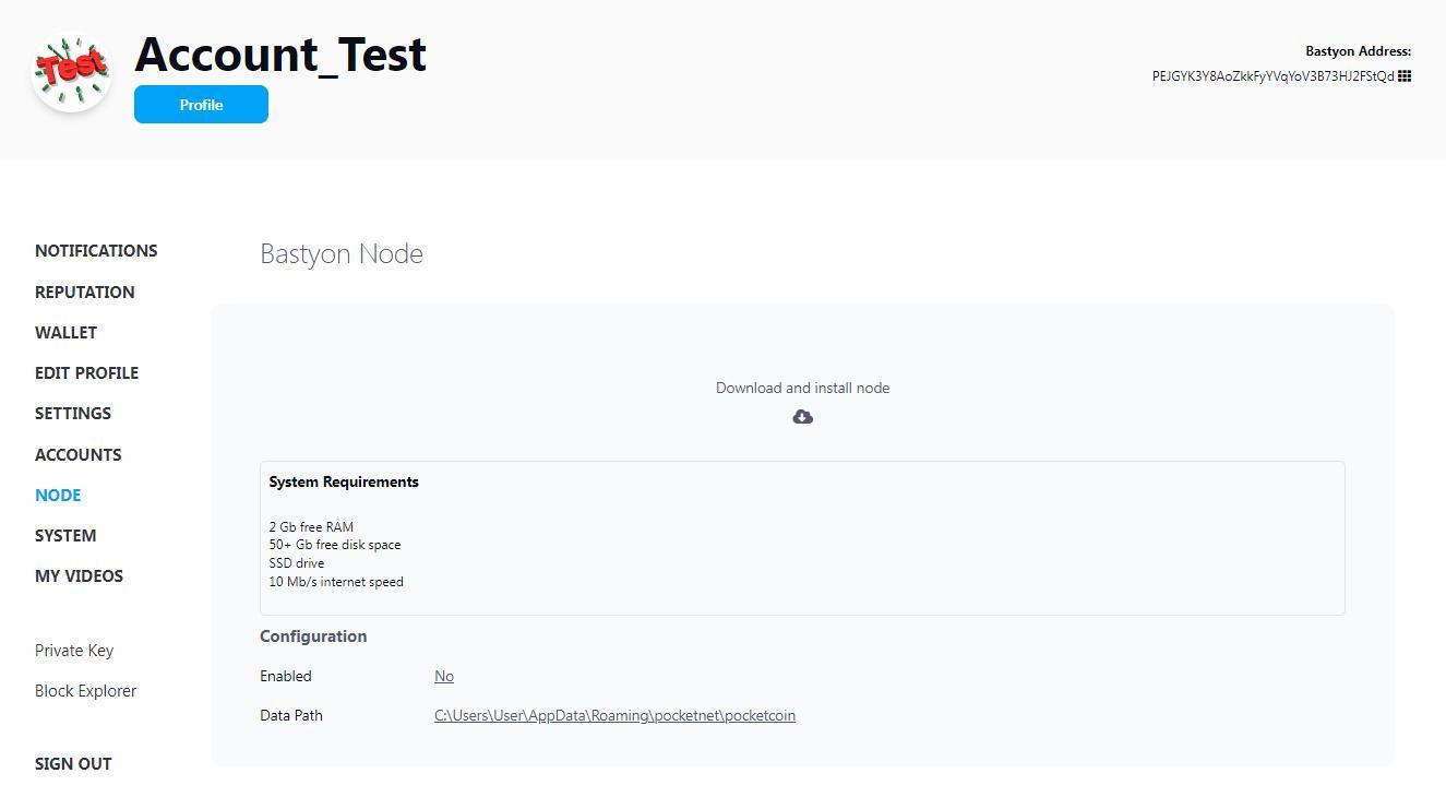 Easy Node Setup Guide | Bastyon